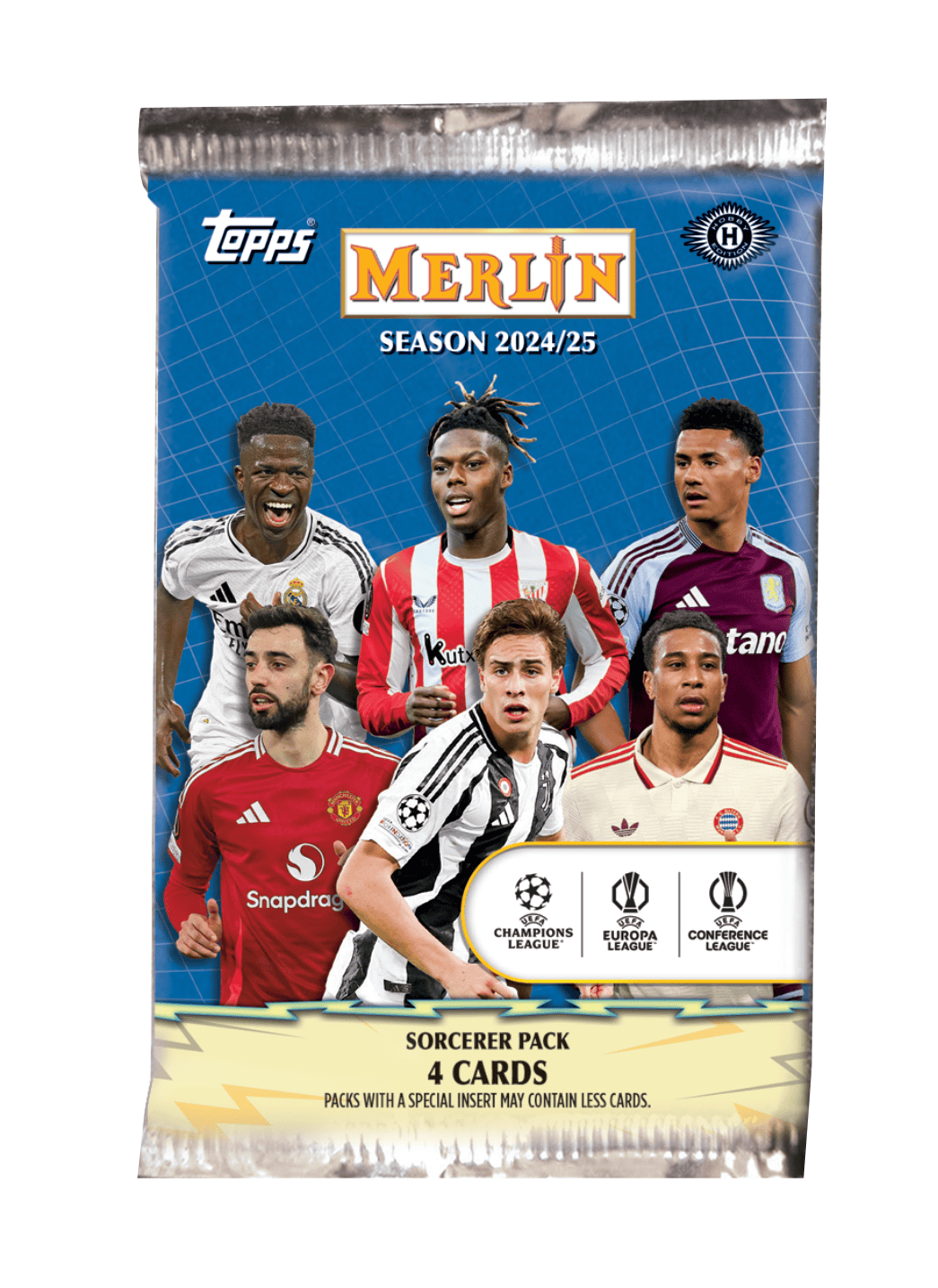 2024/25 Topps Merlin UCC Value Pack (4 cards per pack) – Nimitz Cards